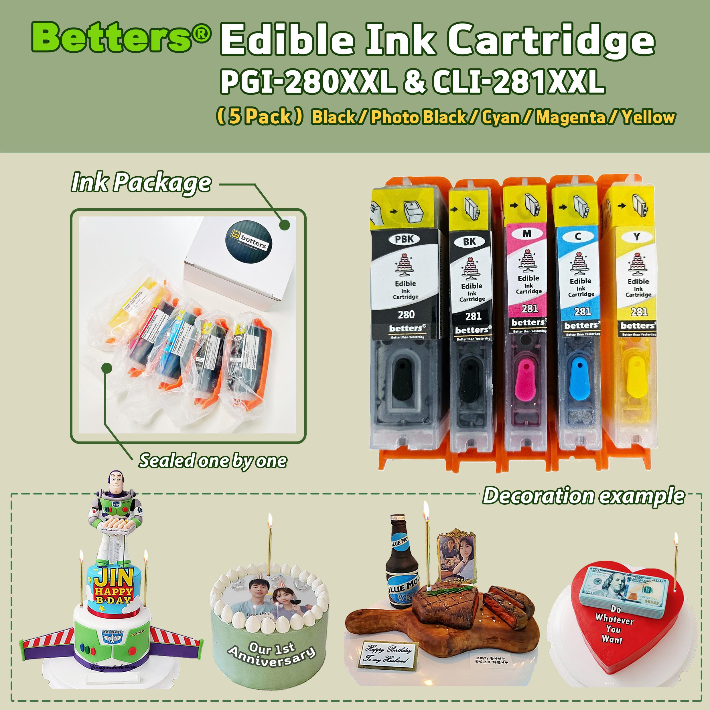 Edible Printer Bundle – Cake Image Printer With Edible Ink, Premium ...