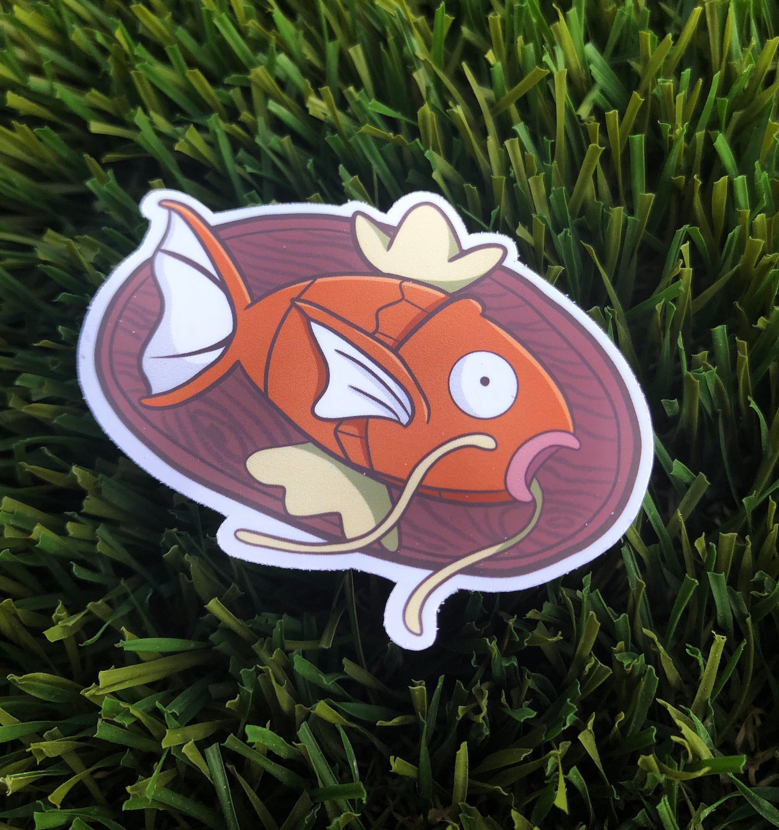 Wall Mounted Magikarp Vinyl Sticker Cute Christmas or - Etsy UK
