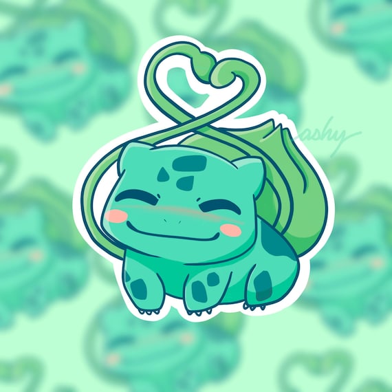 Bulbasaur Vinyl Sticker Stickers Paper etna.com.pe