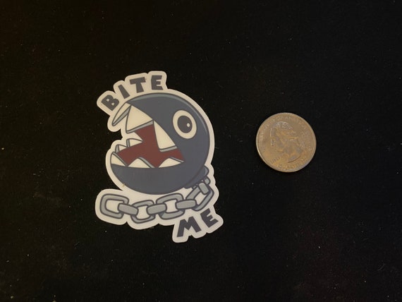 Super Mario Chain Chomp Tattoo