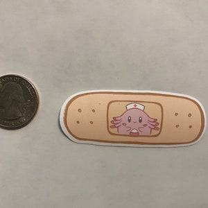 Nurse Joy & Chansey Vaccinated Vinyl Stickers | Cute Christmas or ...