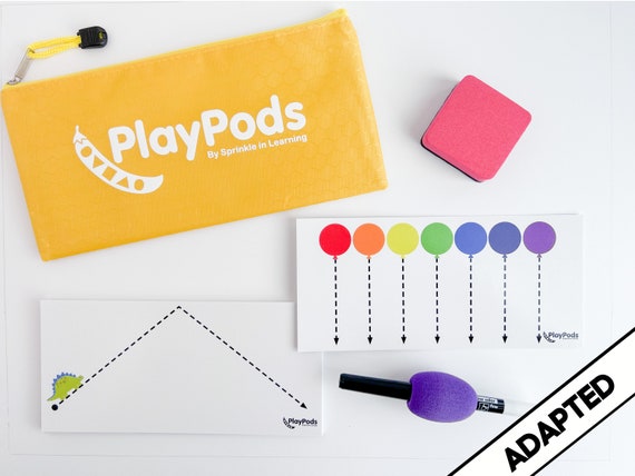 Write and Wipe ADAPTED Drawing Activity Occupational - Etsy