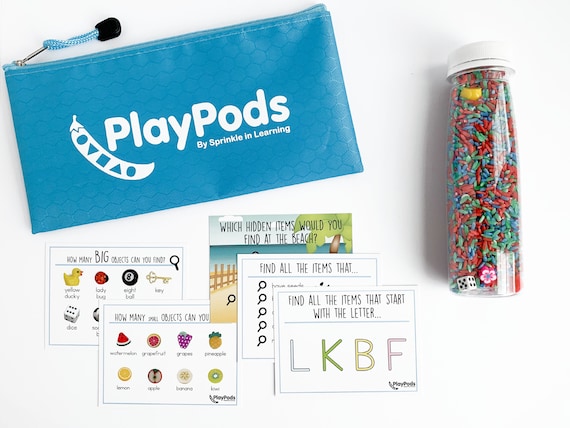 Rice and Seek Ages 3-10 Eye Spy Customize Rice Game | Etsy