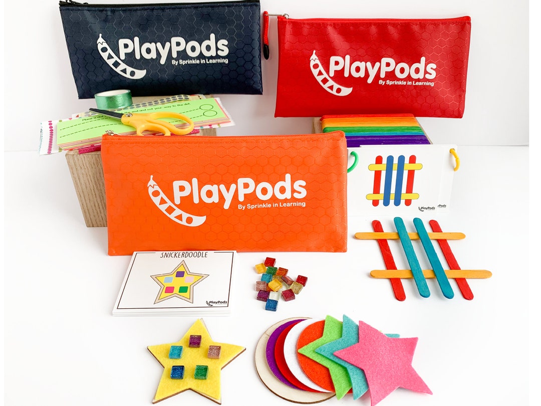 Create It! Bundle - Ages 3-10 - Busy Bags - Grab and Go Learning - Kids ...