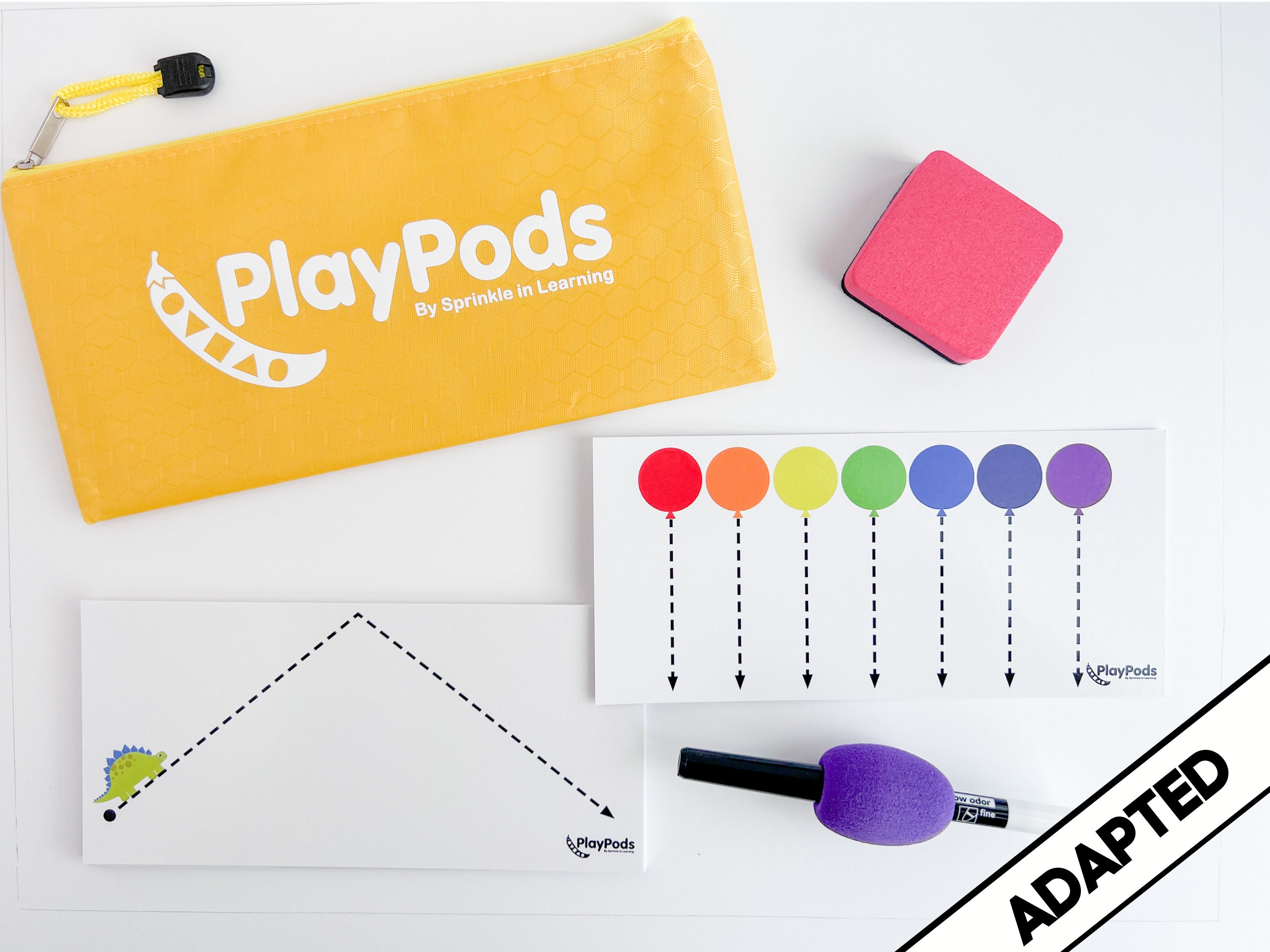 Adapted Bundle Busy Bags Grab and Go Learning Occupational Therapy Kids ...