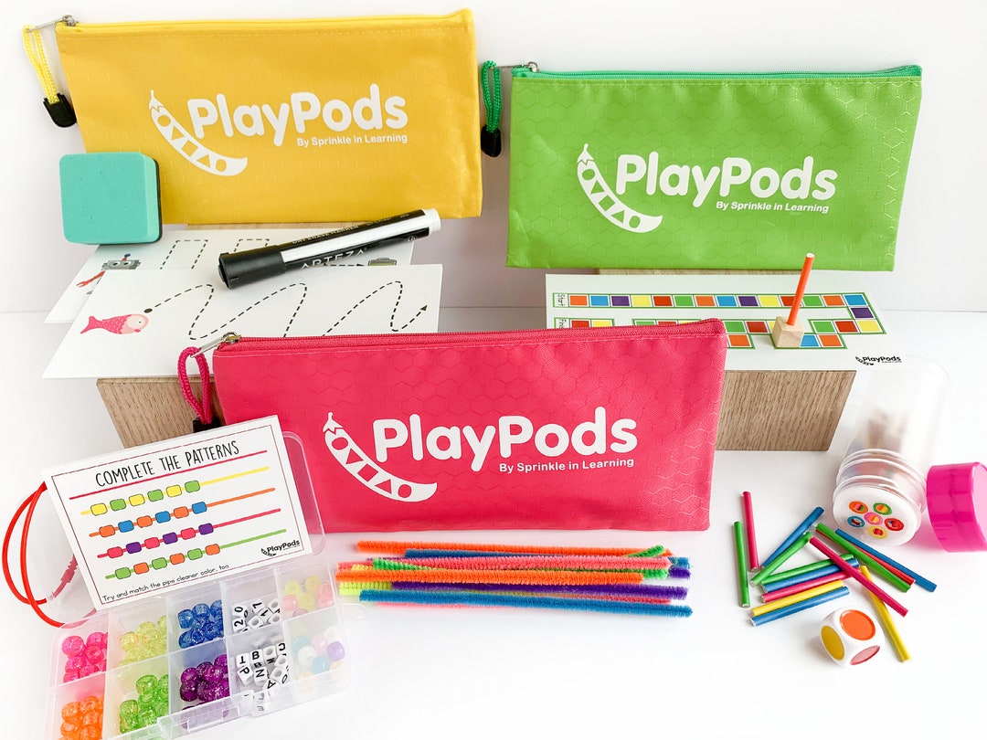 Fine Motor Skills Activity Bundle: Ages 3-10 - Playpods - Etsy