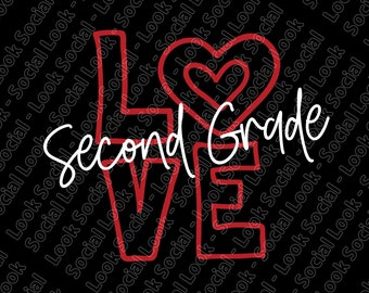 Second Grade Teacher Shirt - Etsy