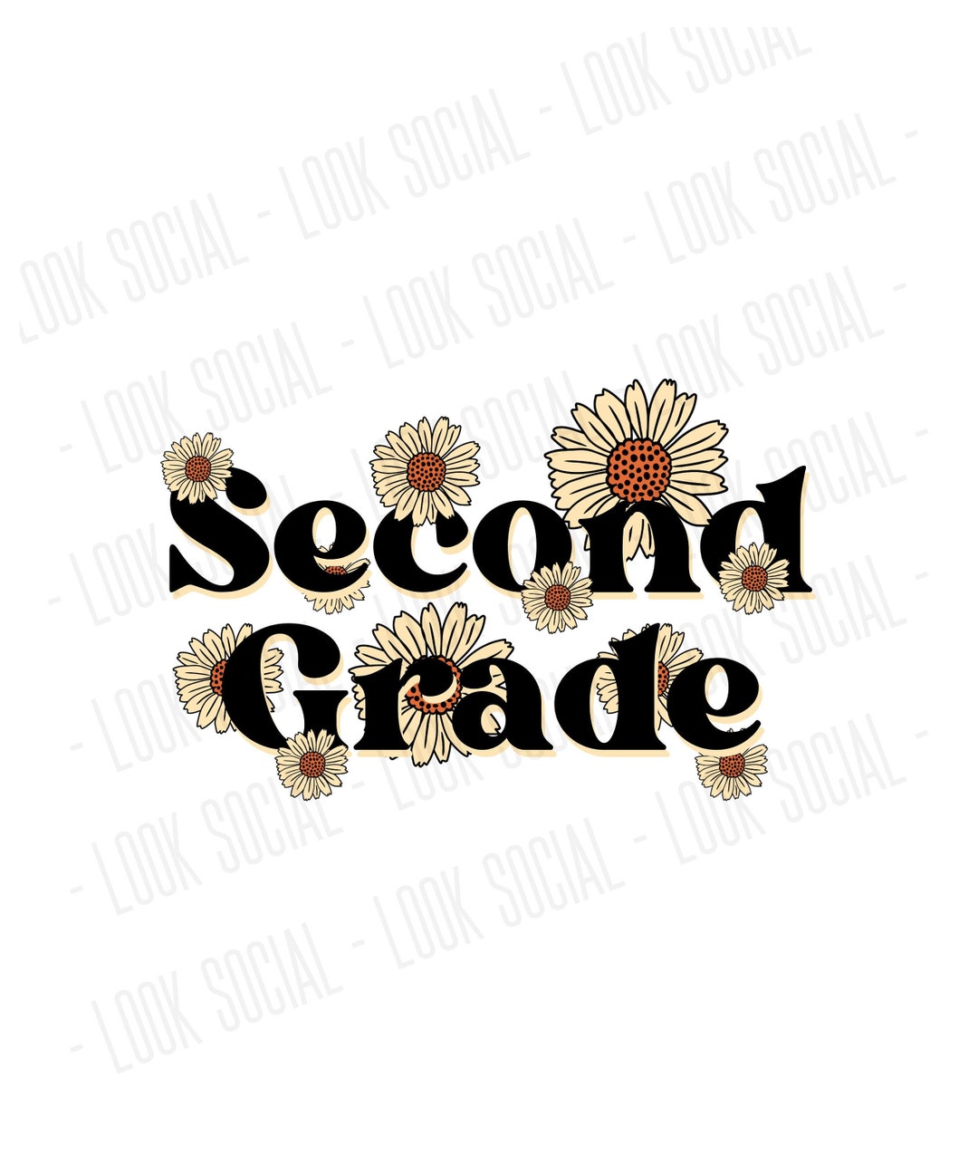 Second Grade PNG JPG SVG Vector Digital File Teacher Shirts 2nd Grade ...