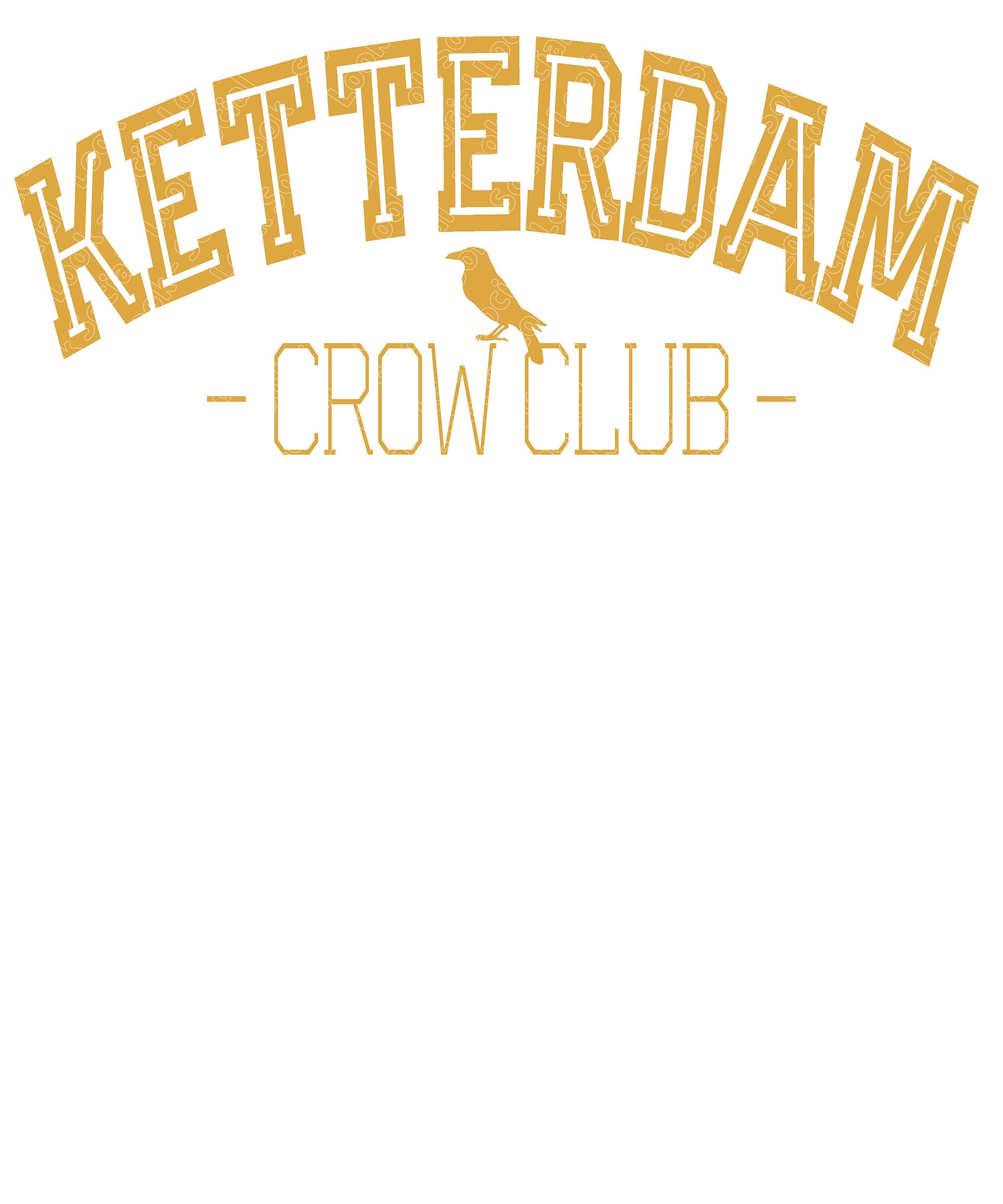 Ketterdam Crow Club PNG SVG JPG Digital File Vector File Kettledrum ...