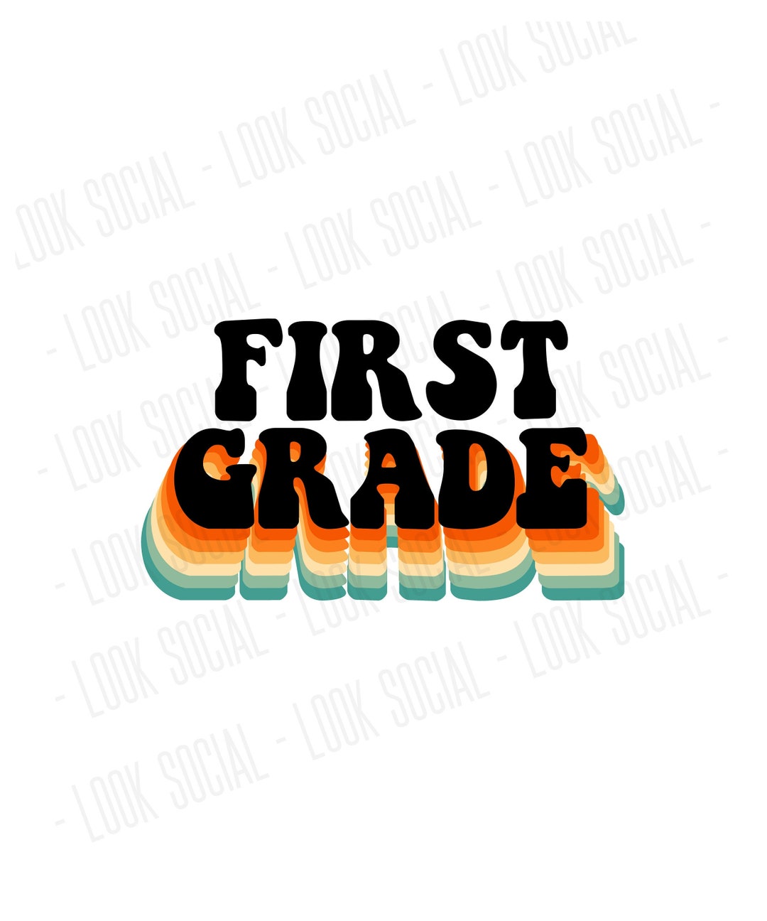 First Grade SVG PNG JPG Digital Vector File Teacher Shirts 1st Grade ...