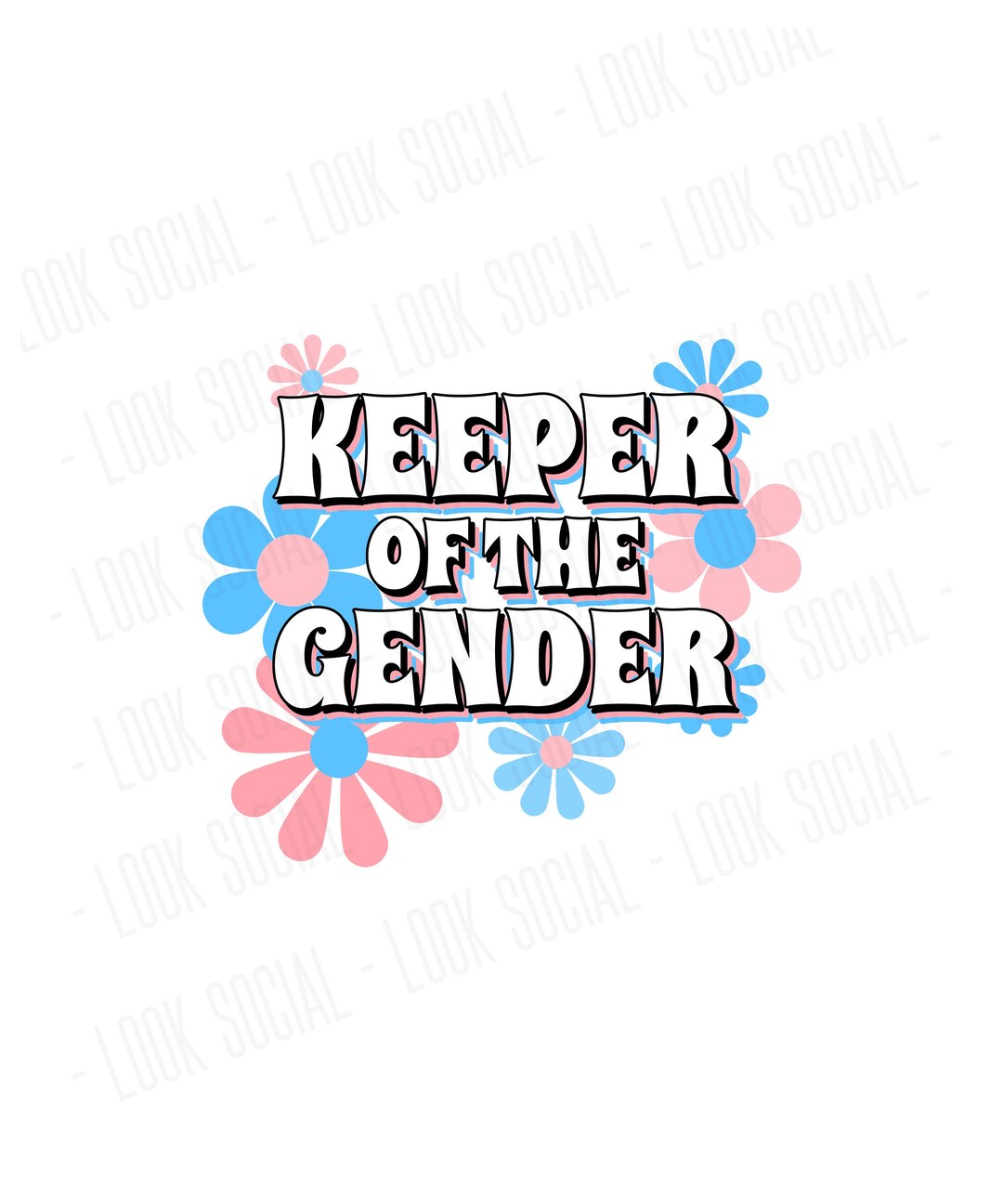Keeper of the Gender PNG SVG JPG Vector Digital File Gender Reveal ...