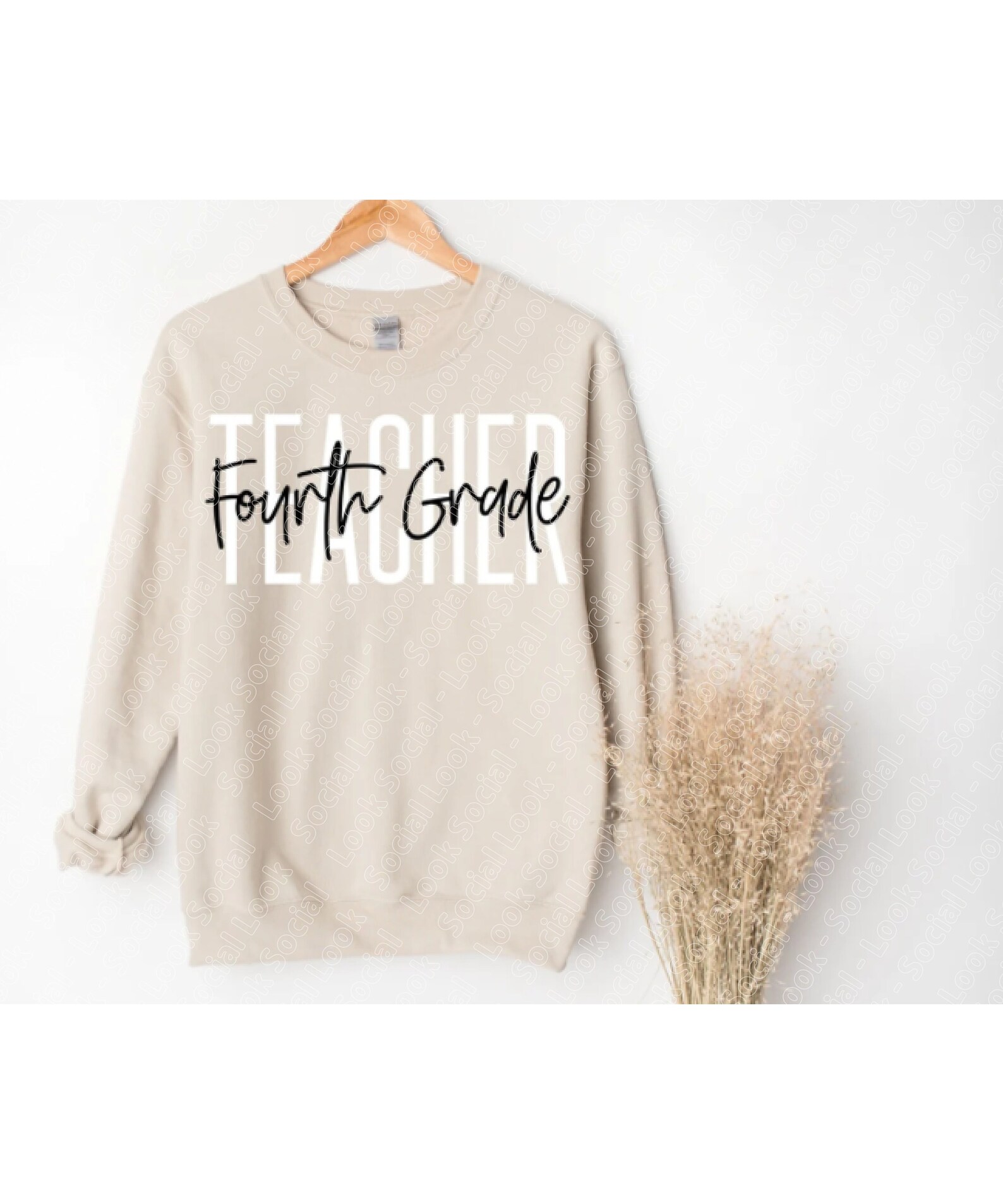 4th Grade Teacher SVG PNG JPG Digital File Vector File Fourth | Etsy