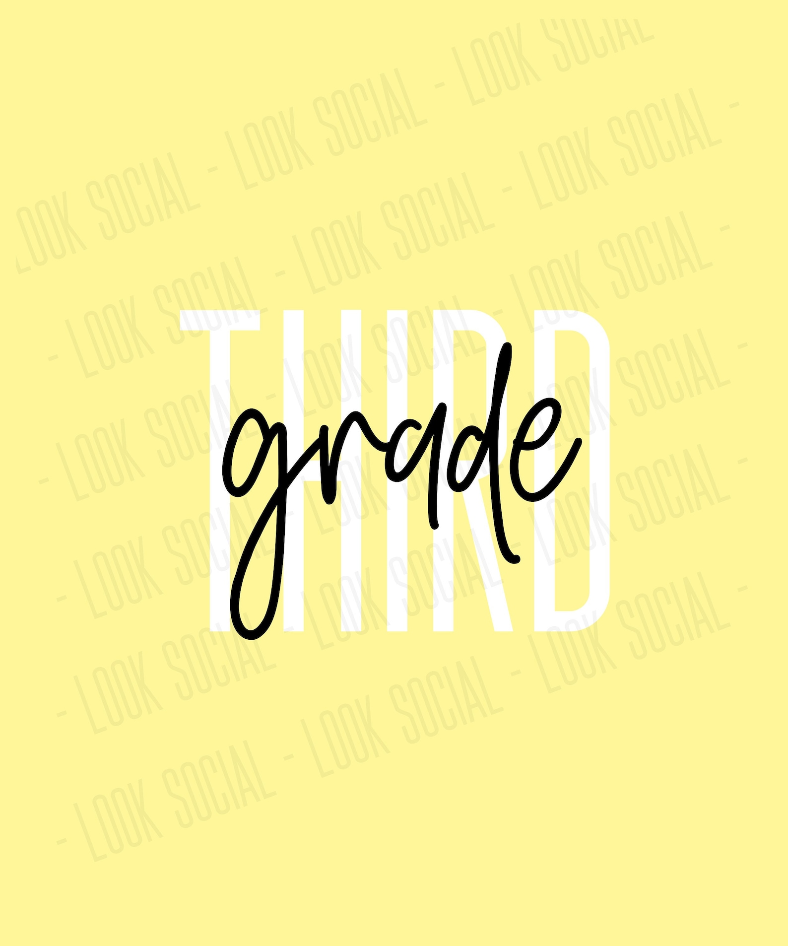 Third Grade JPG SVG PNG Vector Digital File 3rd Grade Team Teacher ...