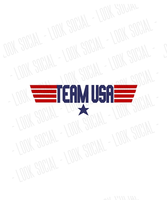 Team Usa PNG SVG JPG Digital File Vector File United States | Etsy