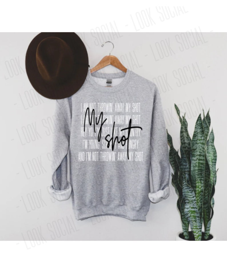 My Shot SVG PNG JPG Vector Digital File Hamilton Gift for | Etsy