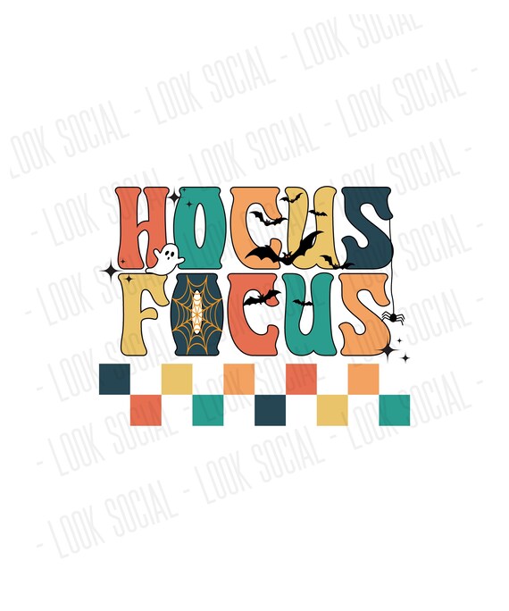 Hocus Focus PNG SVG JPG Vector Digital File Teacher Shirt - Etsy