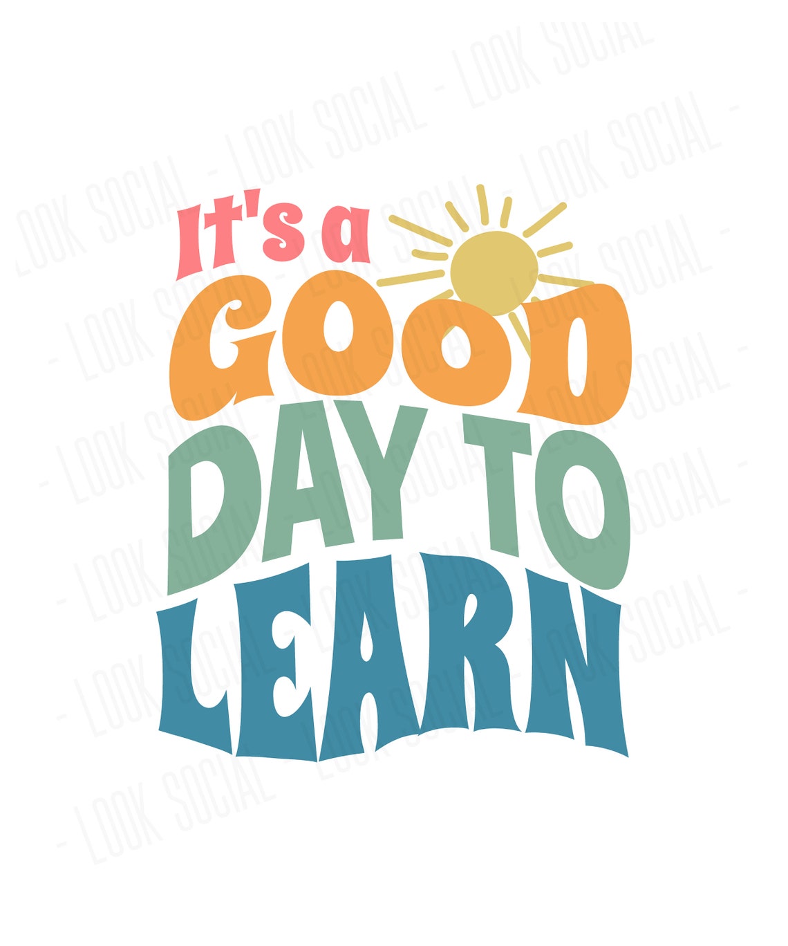 Its a Good Day to Learn PNG SVG JPG Teacher Shirts Cute Back - Etsy