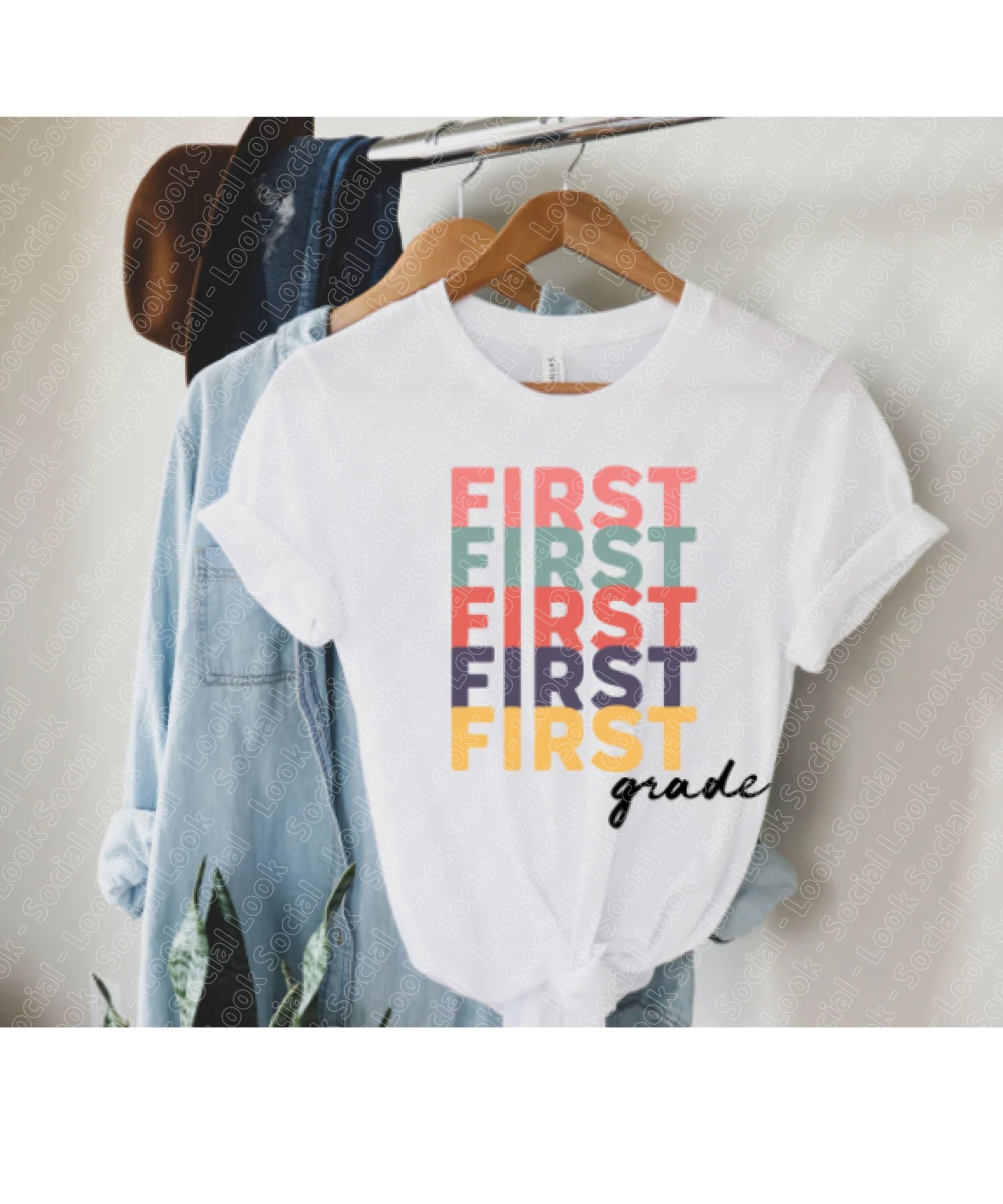 First Grade SVG PNG JPG Digital File Vector File 1st Grade | Etsy