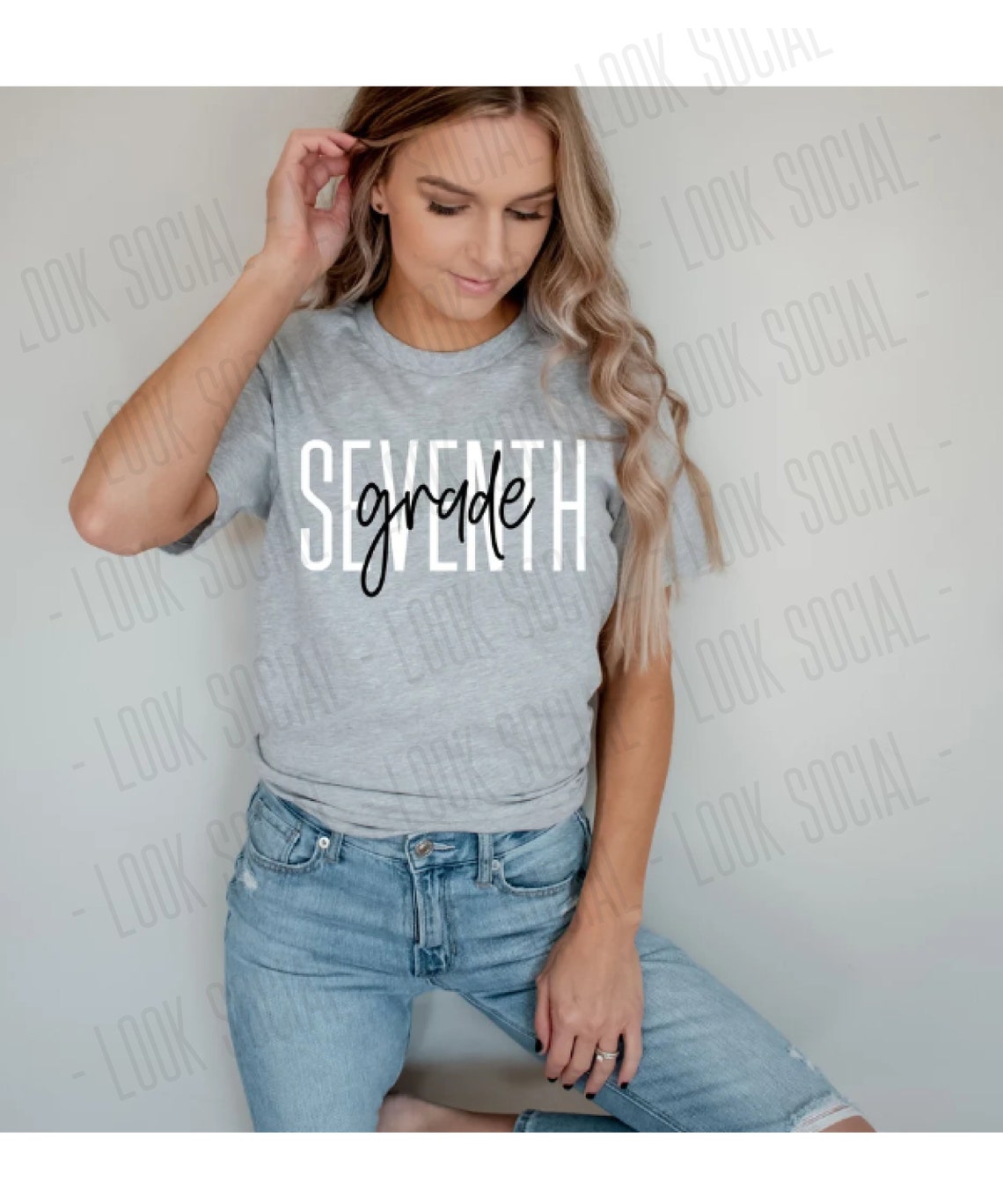 Seventh Grade JPG PNG SVG Digital Vector File Teacher Shirts - Etsy