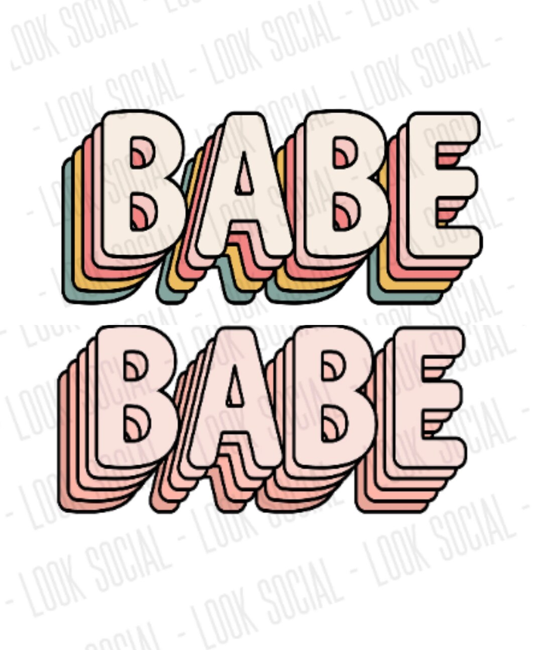 Babe JPG SVG PNG Digital Vector File Bridesmaid Shirt Bridal Party ...
