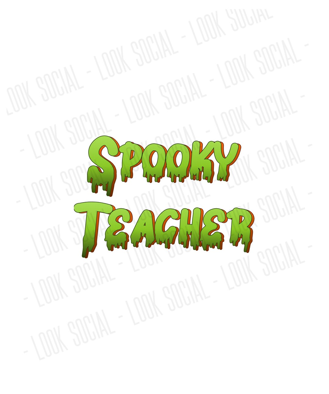 Spooky Teacher PNG JPG SVG Vector Digital File Teacher Shirts Halloween ...