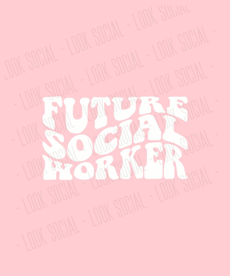 Future Social Worker PNG SVG JPG Digital File Vector File - Etsy