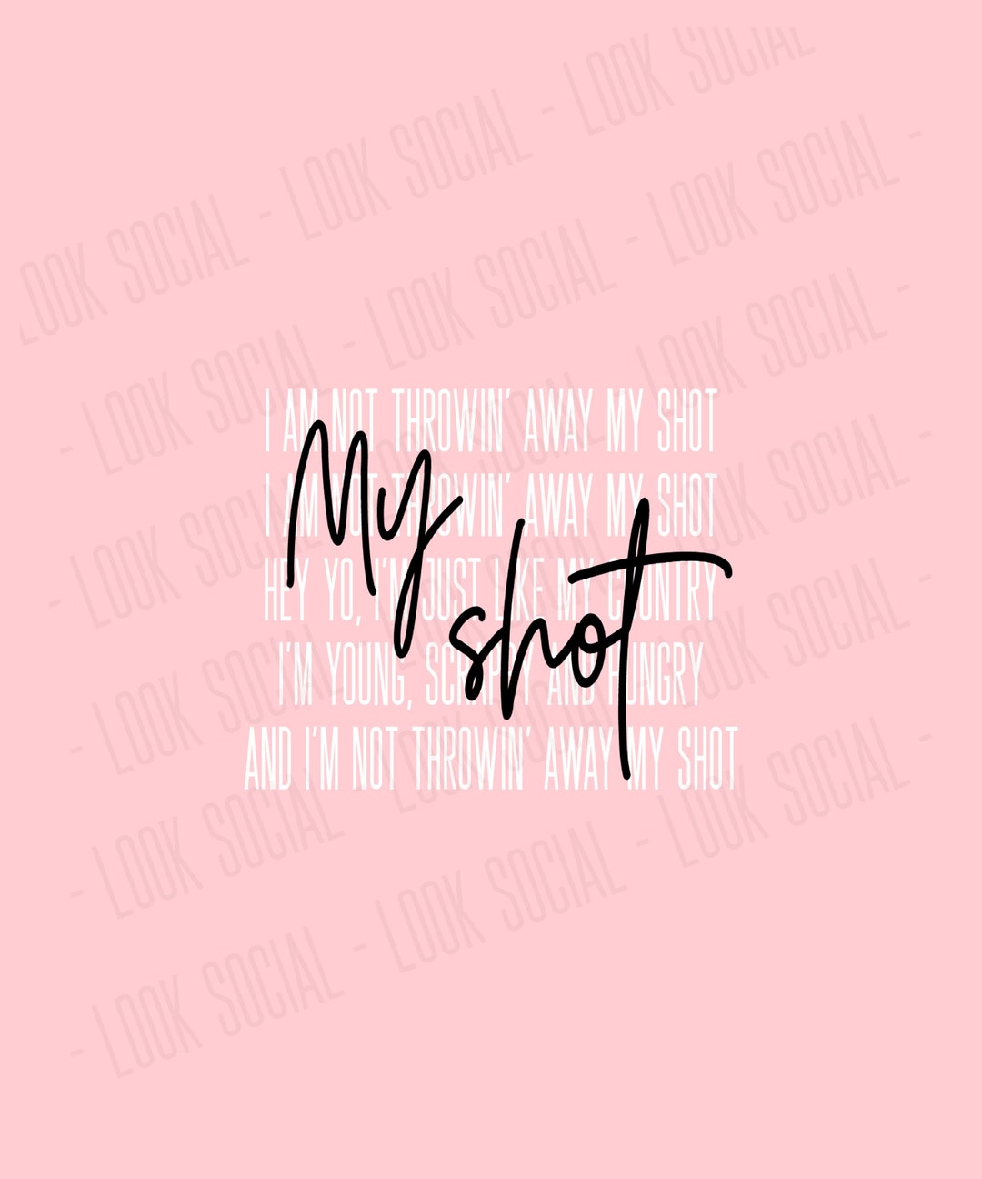 My Shot SVG PNG JPG Vector Digital File Hamilton Gift for Women ...