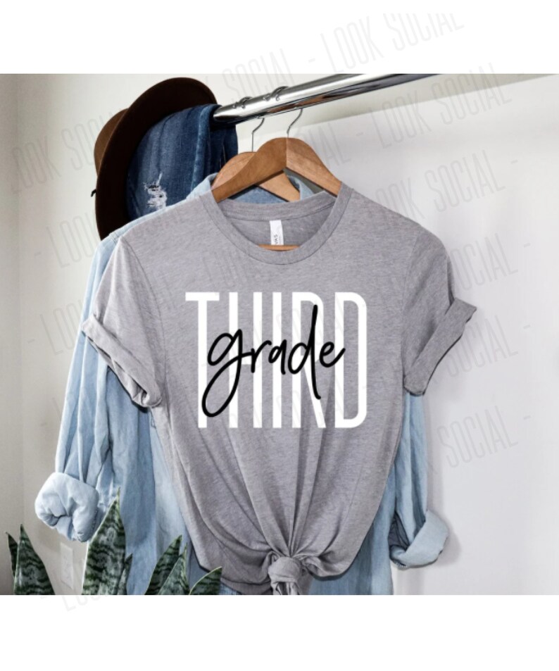 Third Grade JPG SVG PNG Vector Digital File 3rd Grade Team Teacher ...