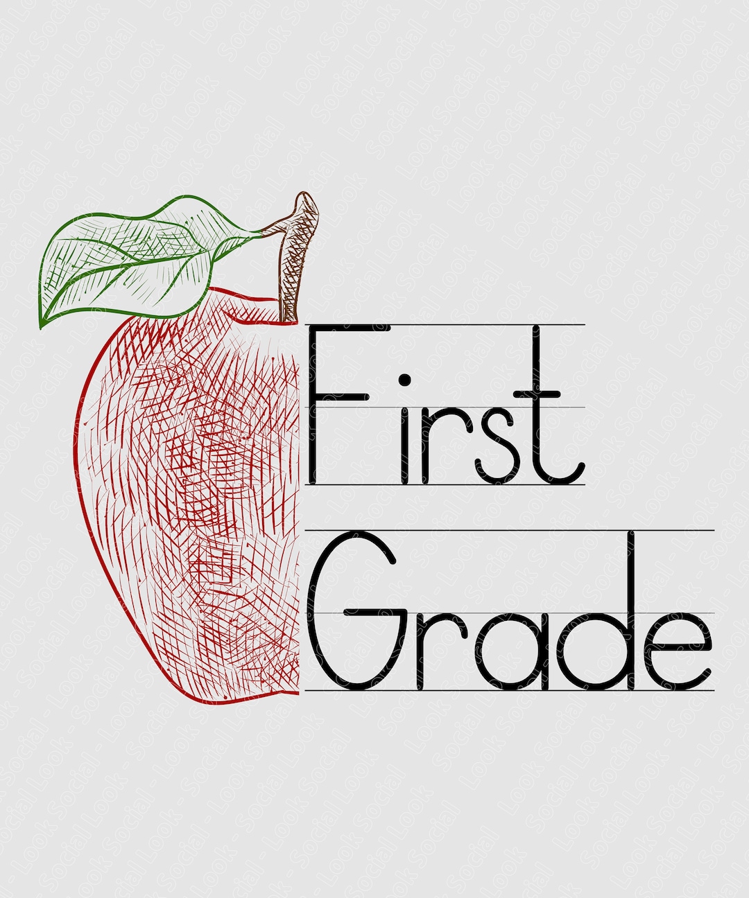 First Grade SVG PNG JPG Digital File Vector File 1st Grade Teacher ...
