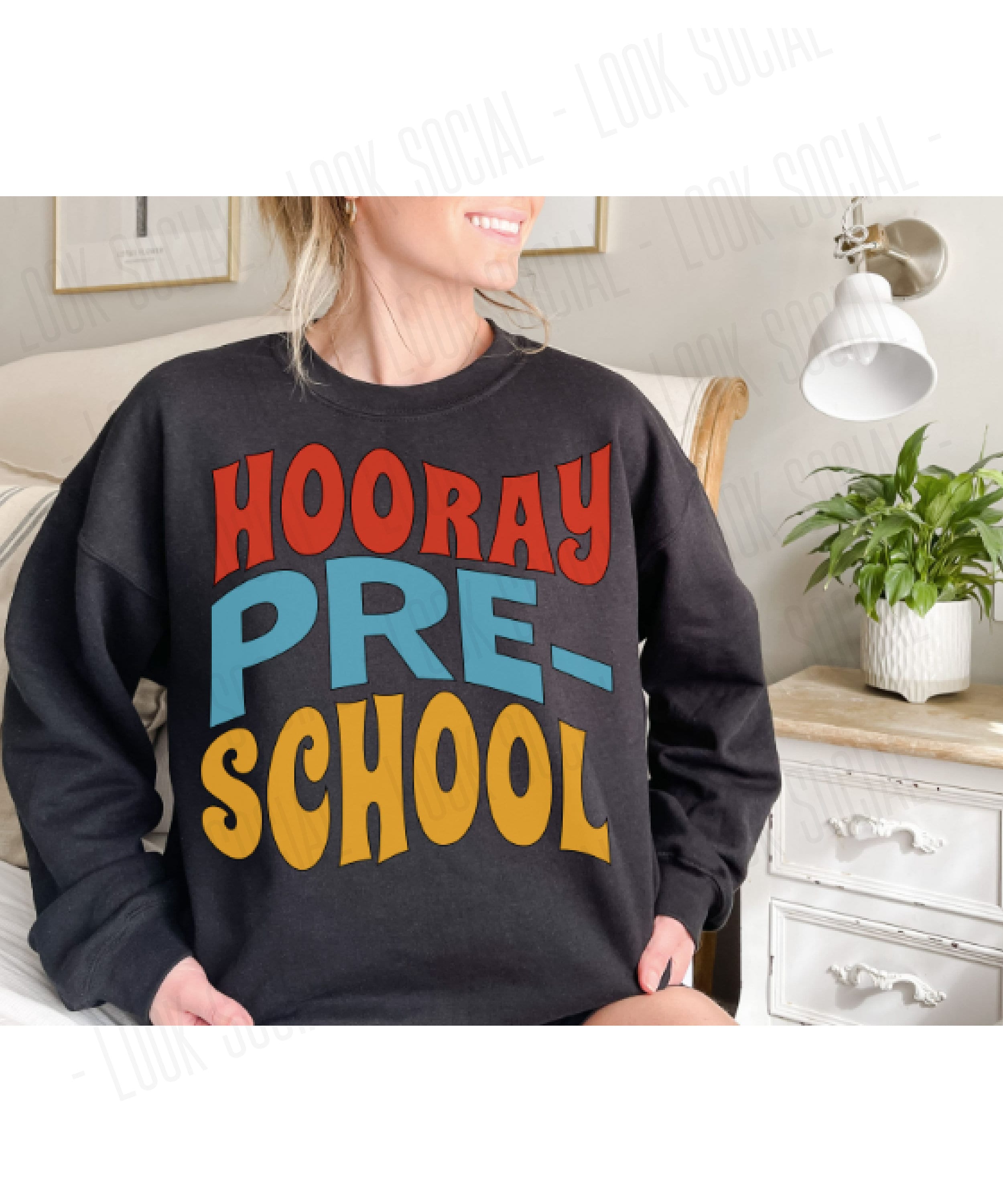 Hooray Preschool JPG SVG PNG Digital Vector File Classroom Decor ...