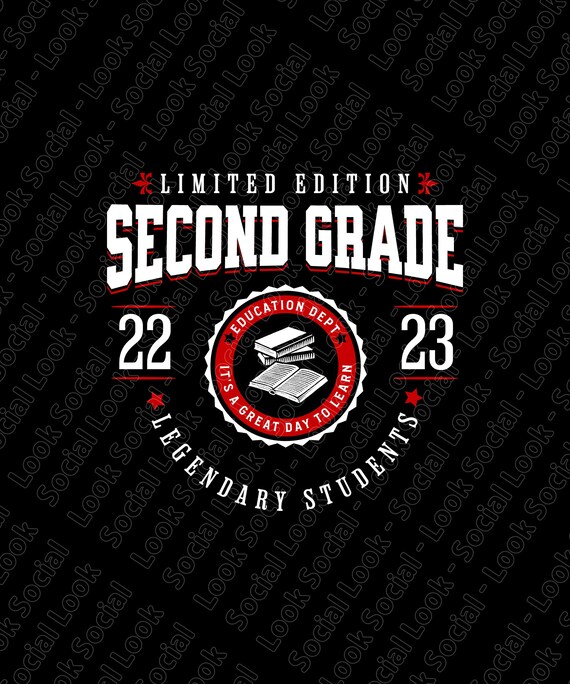 Second Grade Legendary Students SVG PNG JPG Digital Vector | Etsy