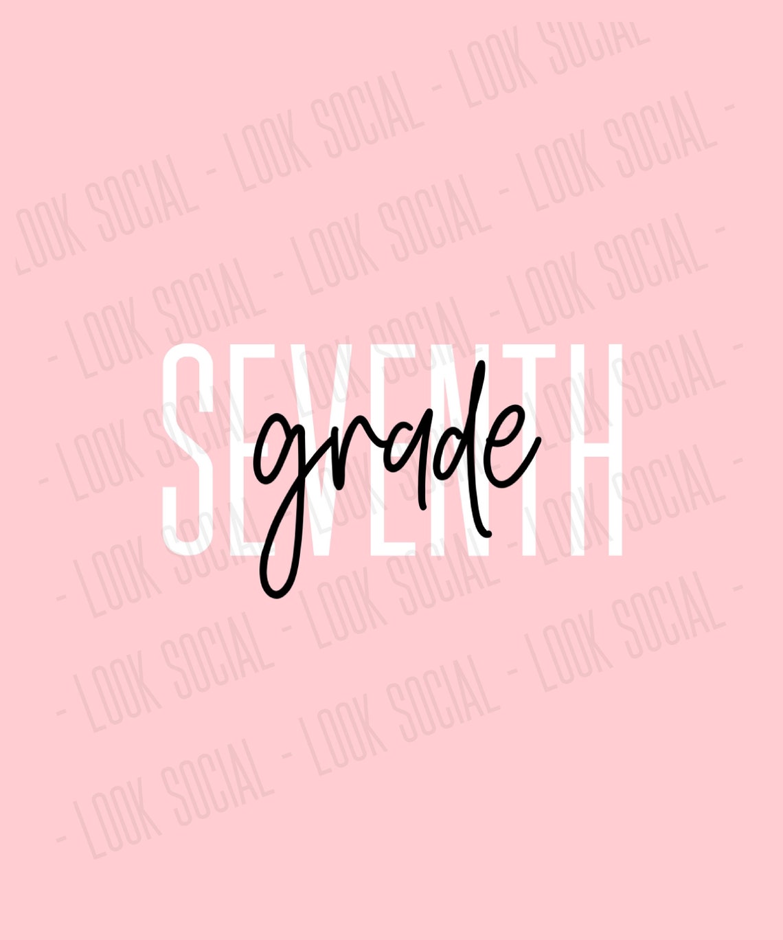 Seventh Grade JPG PNG SVG Digital Vector File Teacher Shirts - Etsy