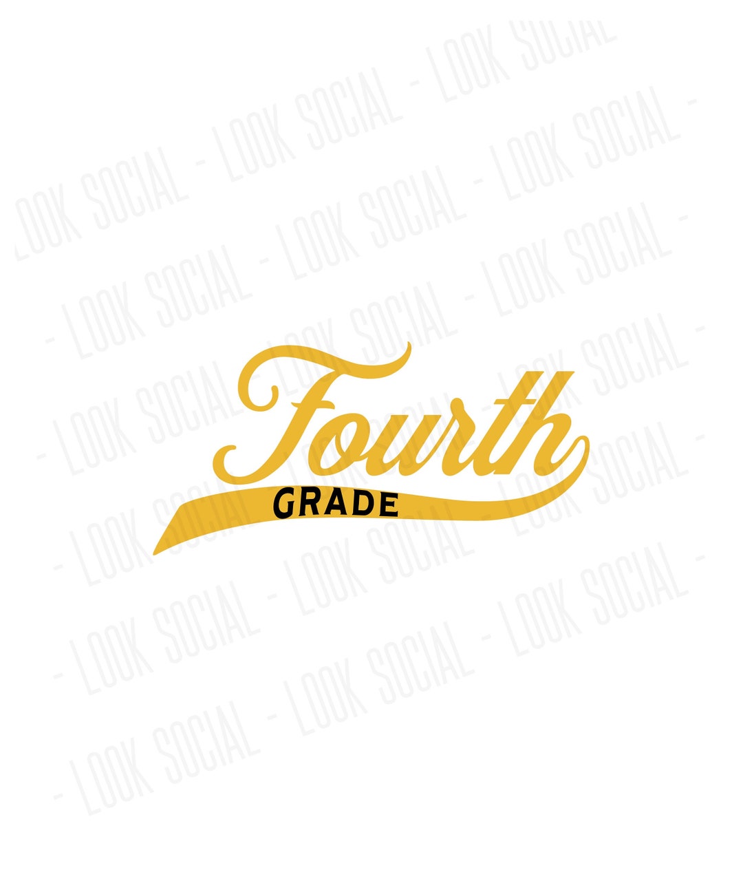 Fourth Grade SVG PNG JPG Digital Vector File Teacher Shirts 4th Grader ...