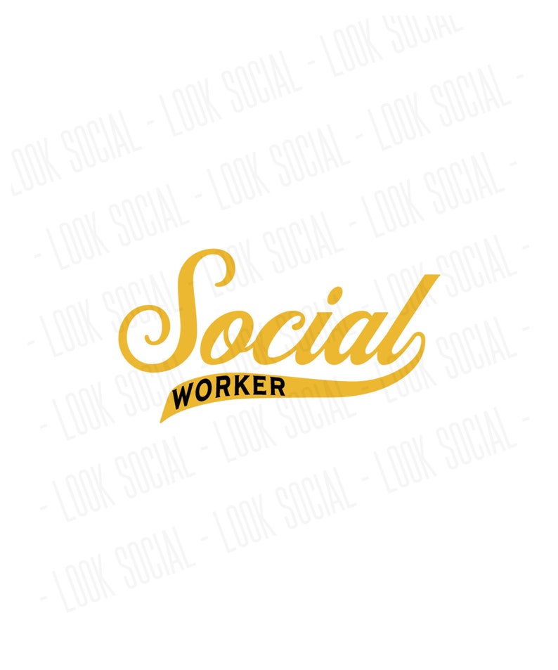 Social Worker SVG PNG JPG Digital Vector File Work Future New Job Grad ...