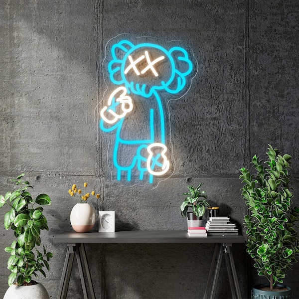 Kaws Led Neon - Etsy