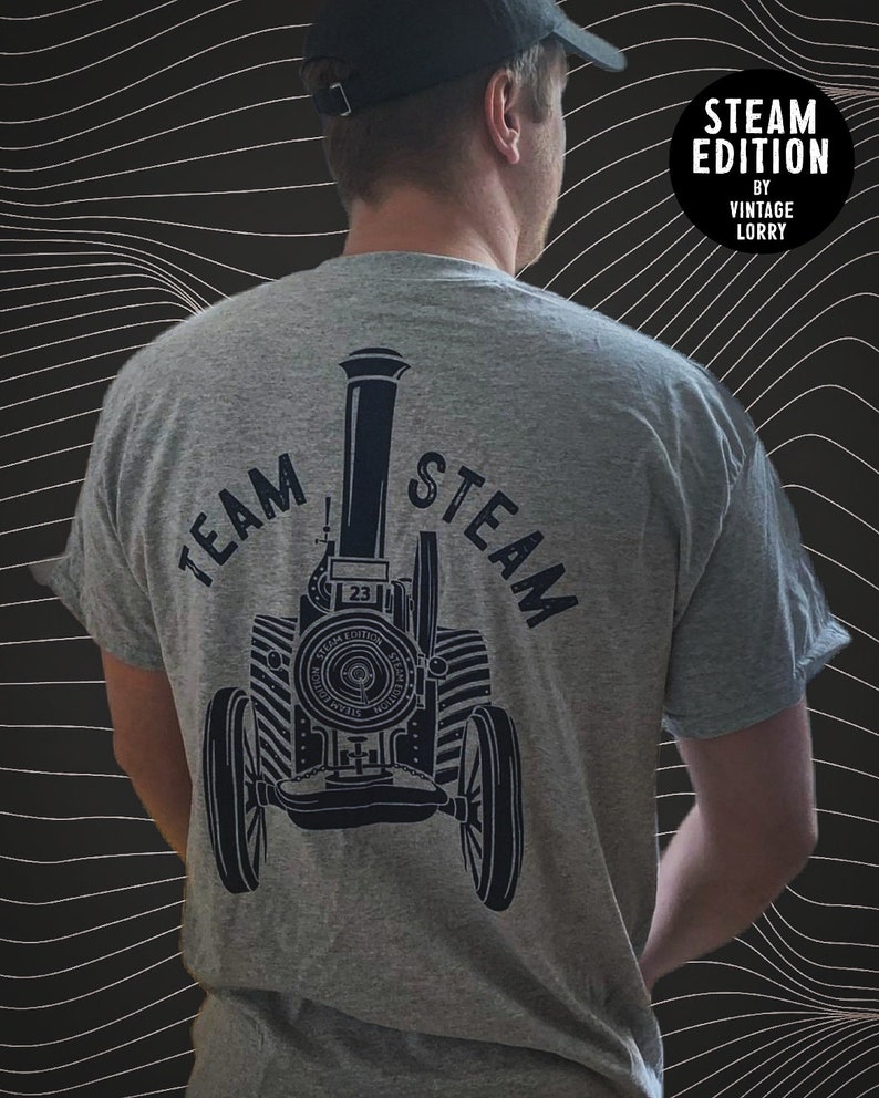 Steam Edition : Team Steam T-shirt - Etsy UK