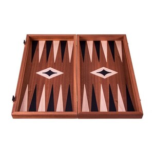 Backgammon, Backgammon Set From Mahogany Wood, Medium Size - Etsy
