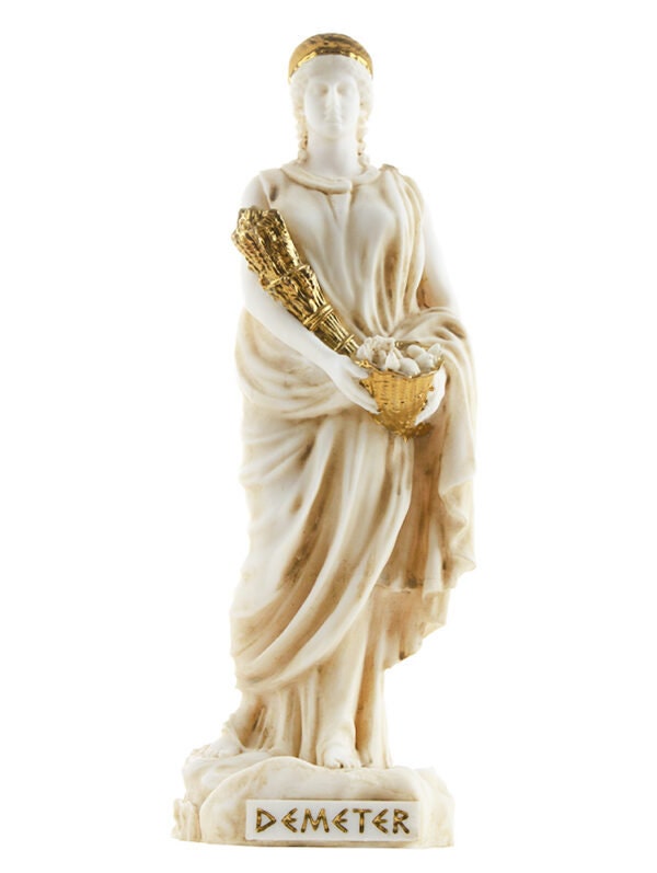 Demeter Greek God Statue