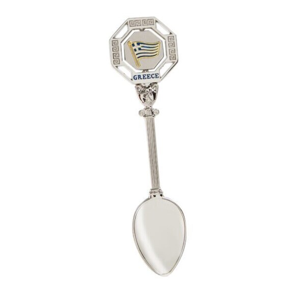 Spoon Greek Collectible Spoon Greek Flag - Etsy