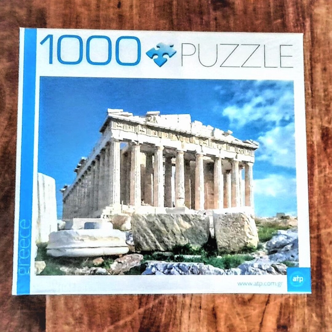 Puzzle Acropolis, Parthenon, Athens, 1000 Pieces - Etsy