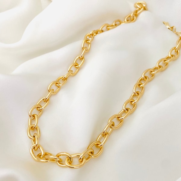 Oval Link Chain - Etsy