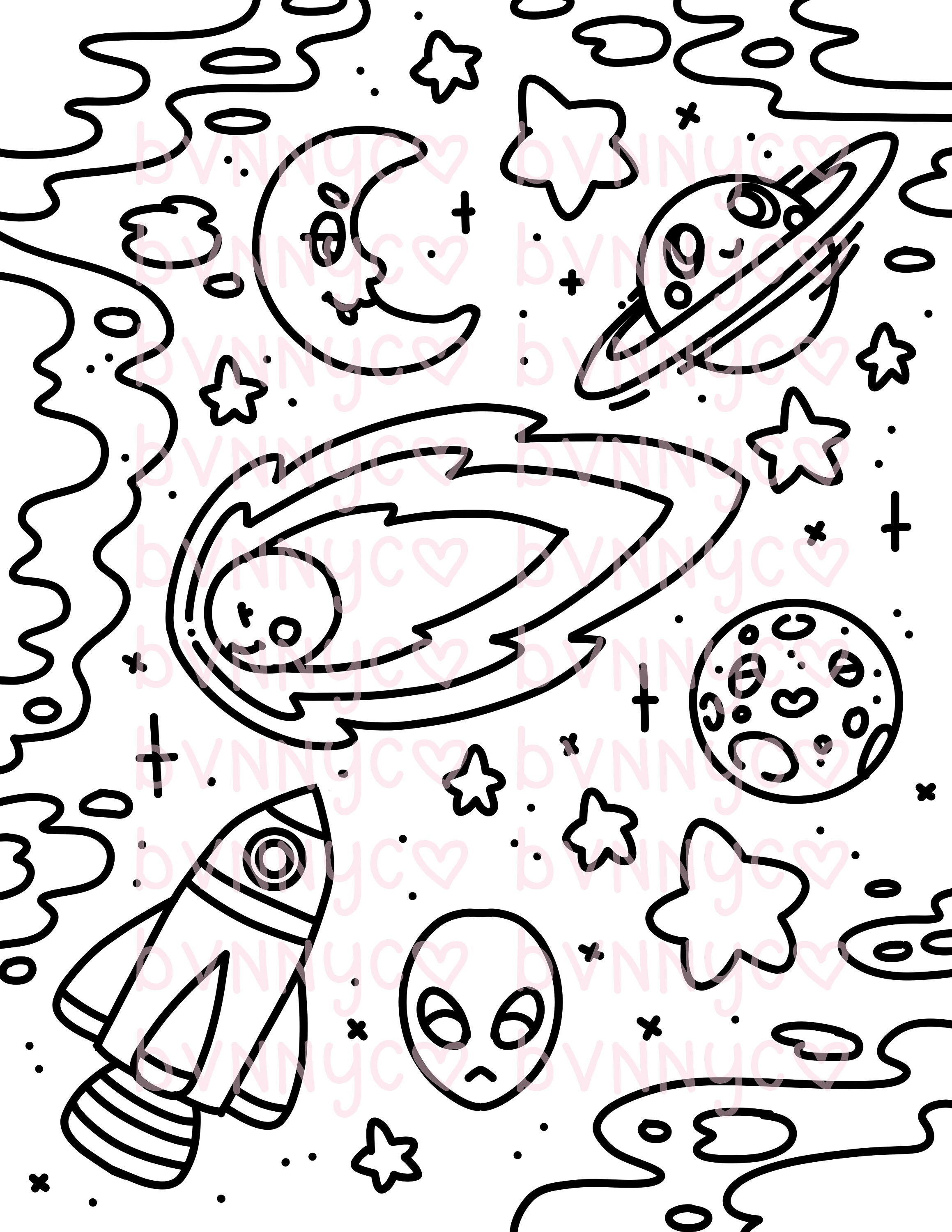Assorted Coloring Pages - PRINTABLE - Etsy