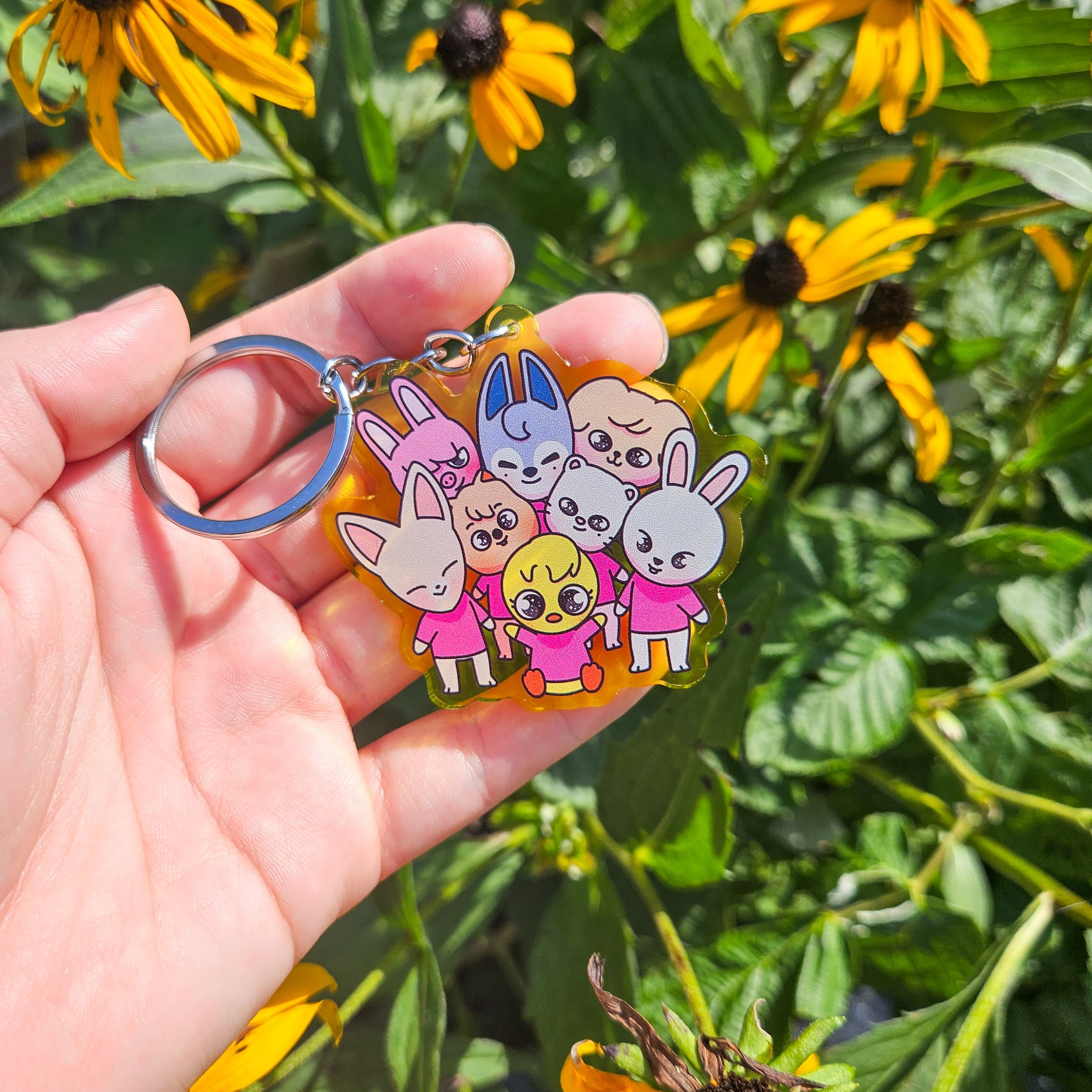 OT8 Skzoo Skz Stray Kids Keychain - Etsy