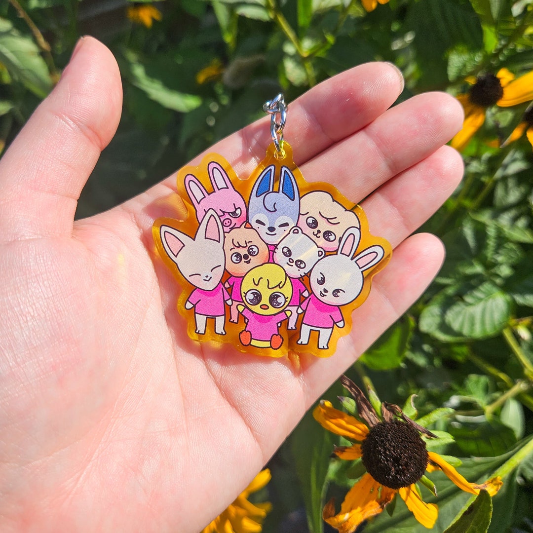 OT8 Skzoo Skz Stray Kids Keychain - Etsy