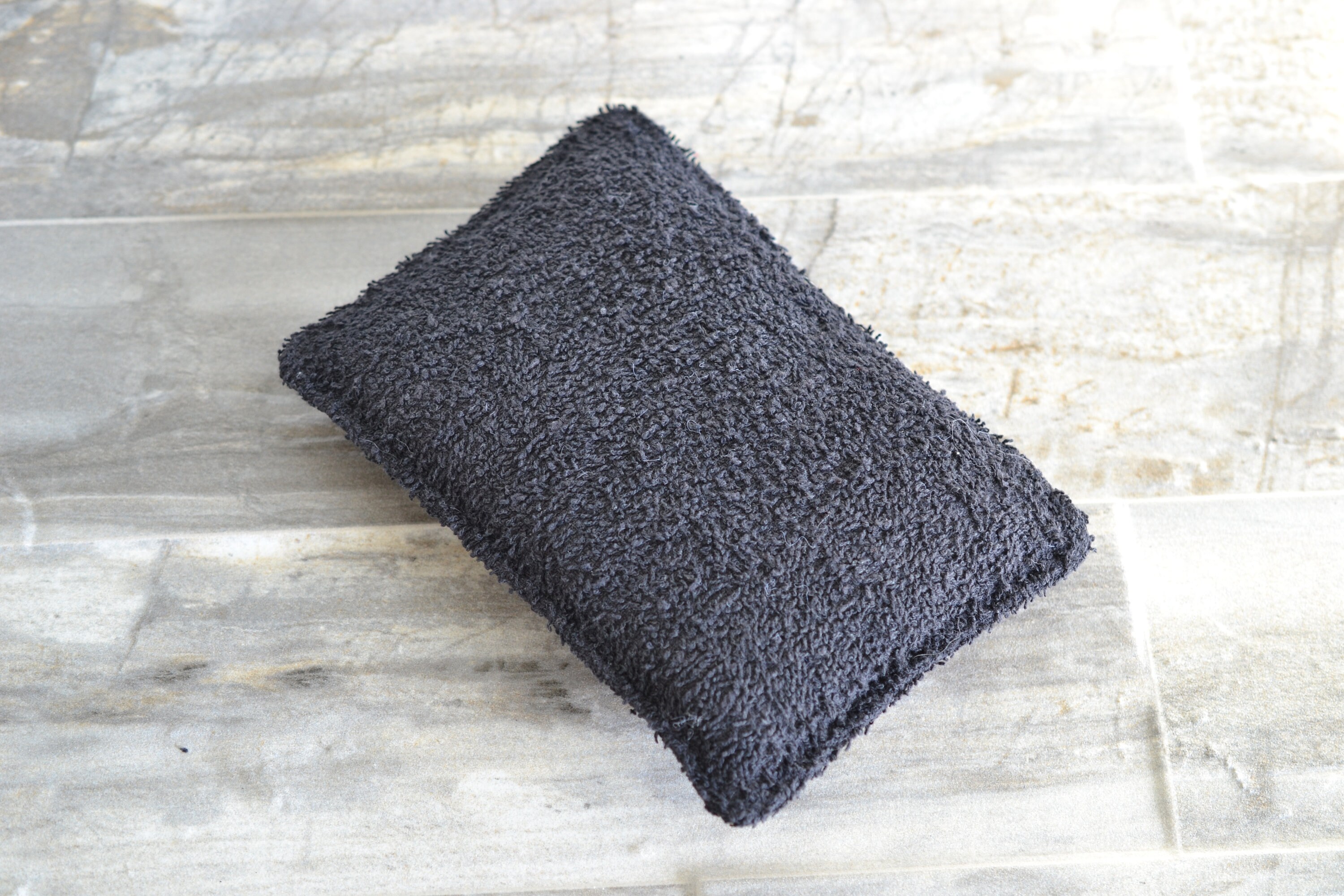 Reusable Sponge / Black Unsponge / Eco Friendly Washable Kitchen Sponge ...