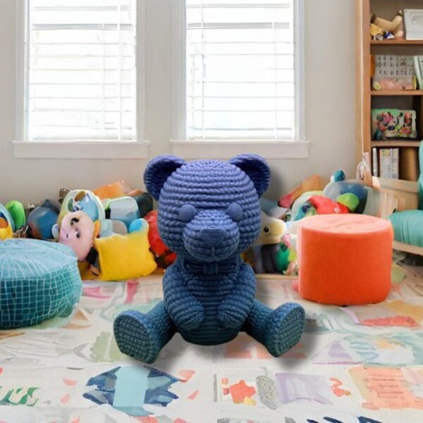 3d Printed Teddy Bear - Etsy