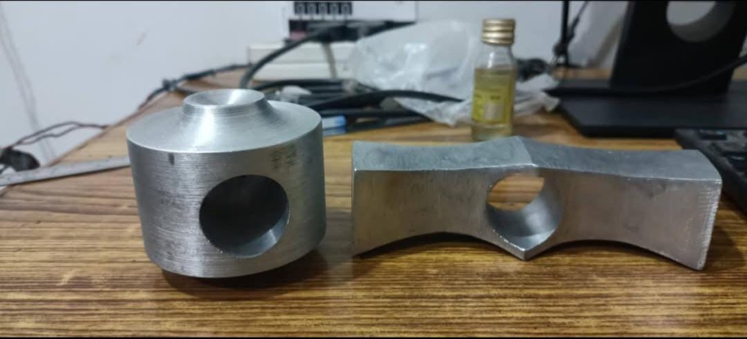 SCA/RATTAN Greatsword Pommel and Crossguard for 1.25 Inch RATTAN Stave ...