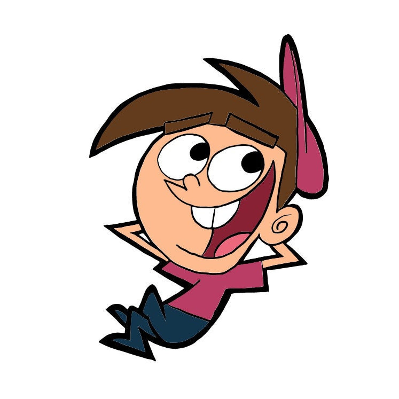 SVG file Full Color Timmy Turner Fairly OddParents Nickelodeon | Etsy