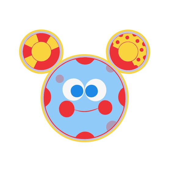 SVG file Full Color Toodles Disney Jr Kids Mickey Mouse | Etsy