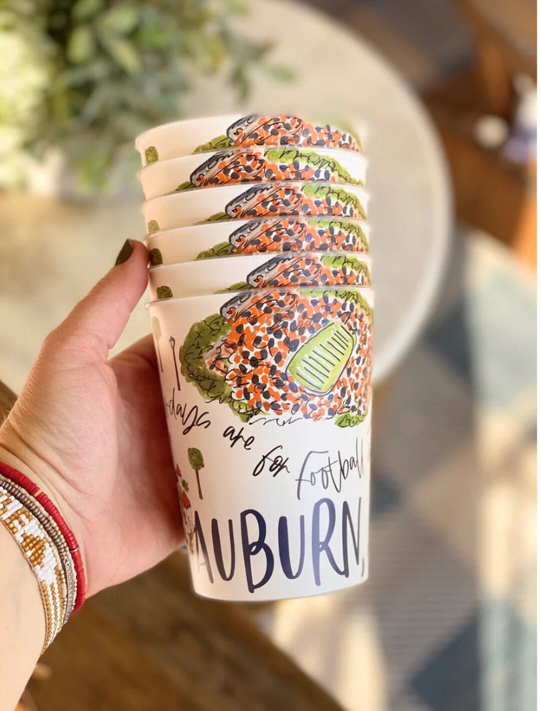 Auburn, Tuscaloosa, or Lake Life Reusable Party Cups - Etsy
